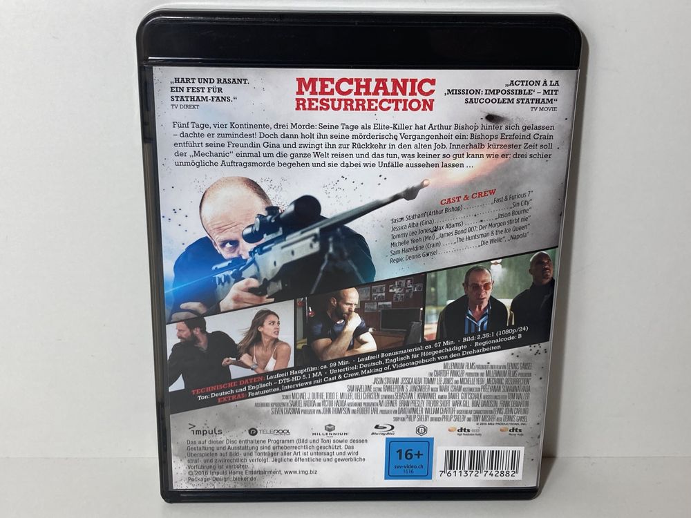 The Mechanic & Mechanic 2 Resurection Blu Ray | Kaufen auf Ricardo