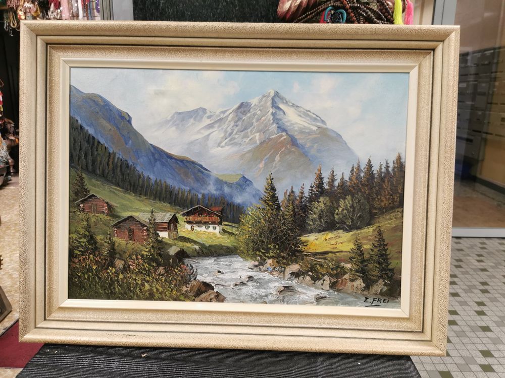 EMIL FREI(1882-1955) HUILE SUR TOILE SIGNÉE | Kaufen auf Ricardo