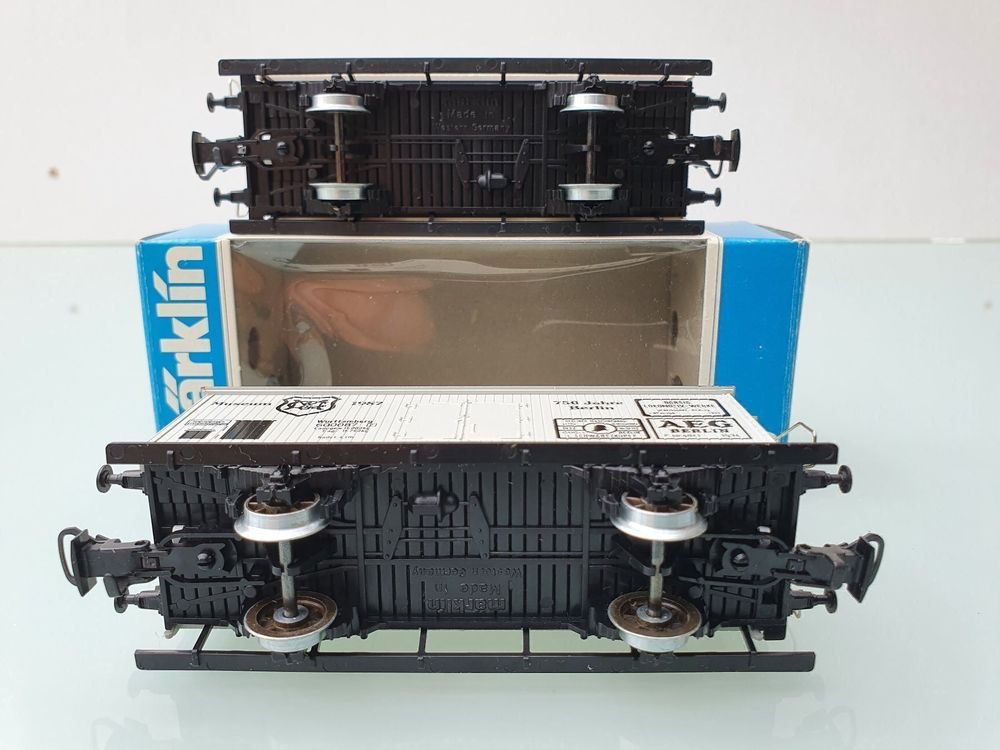 5 Stk. Märklin H0 Museumswagen 1985-1989 (Neu und originalverpackt) in ...