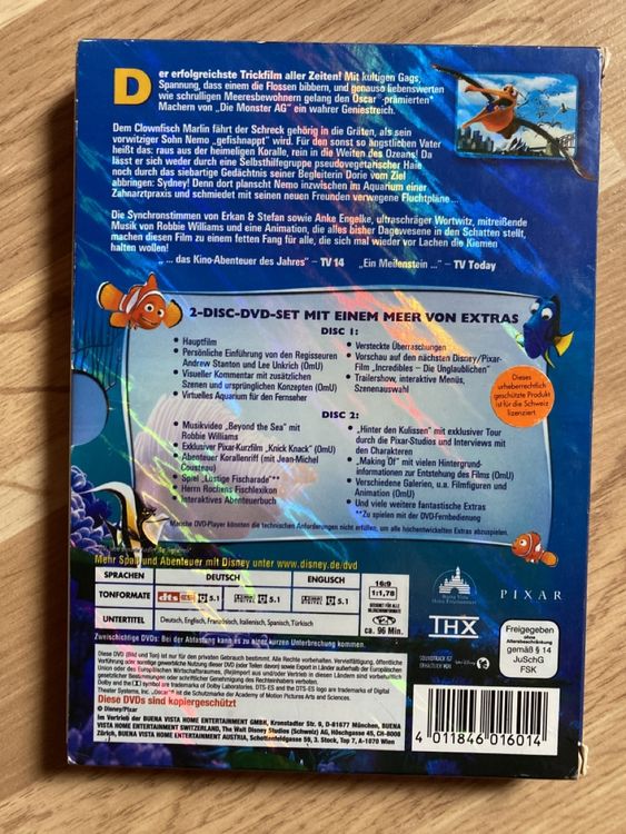 Findet Nemo 2-Disc-DVD-Set | Kaufen auf Ricardo