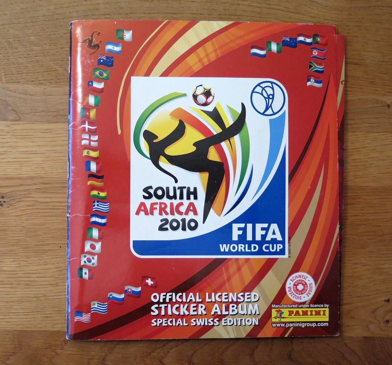 Panini Sticker Album WM 2010 Südafrika komplett (Gebraucht) in für CHF ...