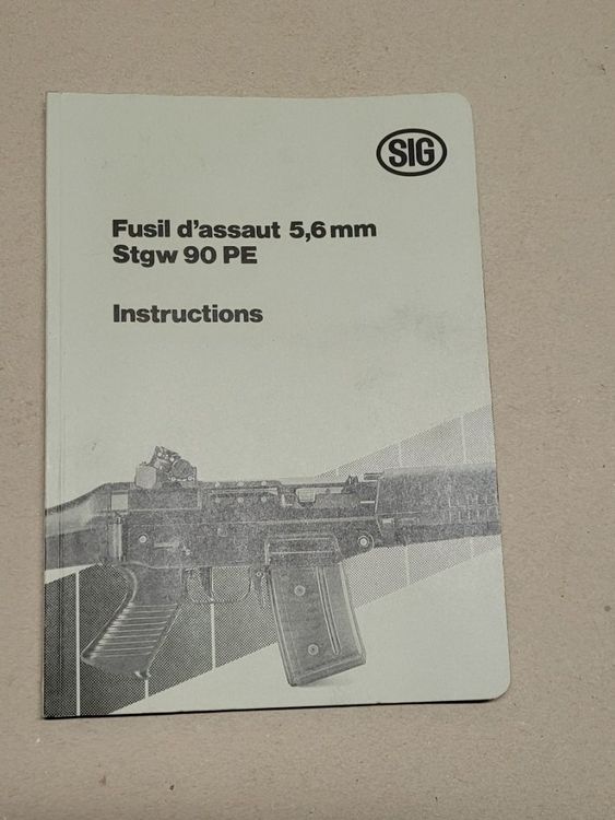 Règlement sur le Stgw 90, Fass 90, Sig | Kaufen auf Ricardo