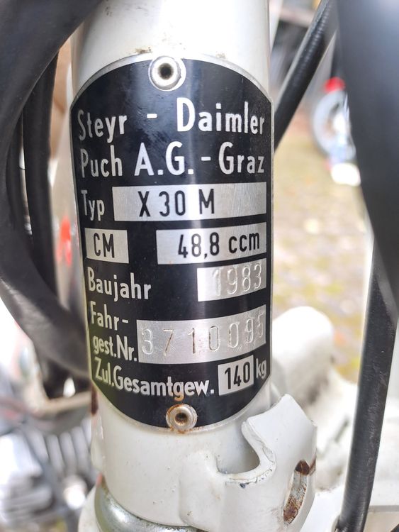 Puch Maxi Mini X30 Nur 1109 km. | Kaufen auf Ricardo