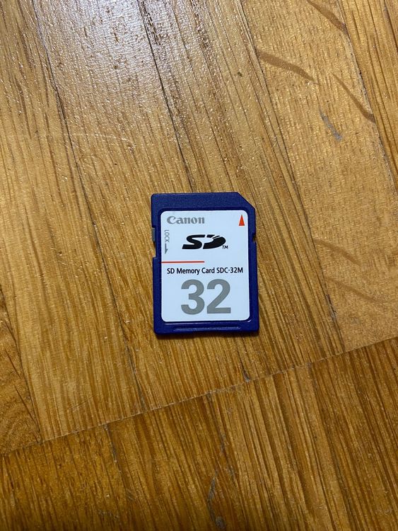 SD Karte 32MB | Kaufen auf Ricardo