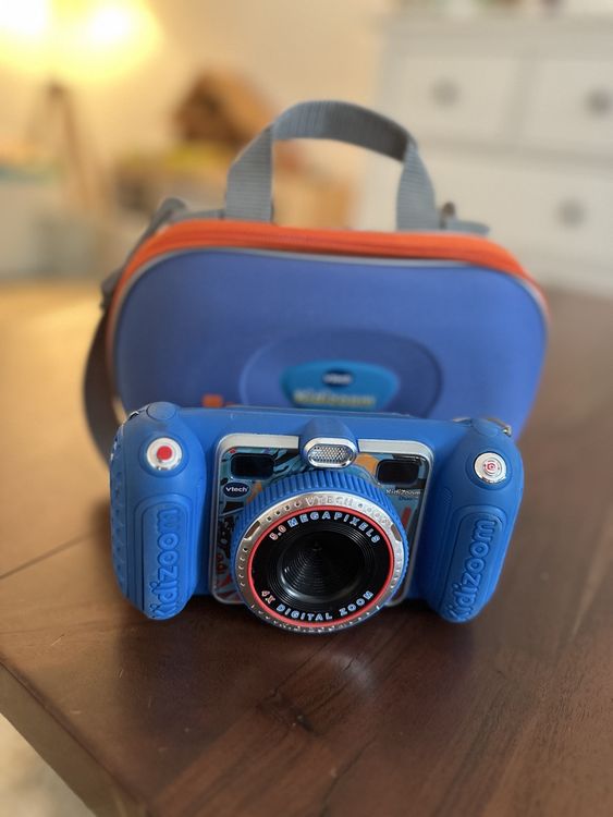 VTech Kidizoom Kinderkamera, blau, mit Tasche! Top! (Gebraucht) in ...
