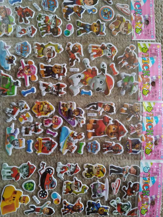 10 Bögen Paw Patrol Sticker Kaufen Auf Ricardo