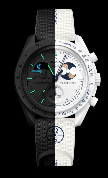 SWATCH / MISSION TO EARTHPHASE - MOONSHINE GOLD "Cold Moon" (Neuf avec ...