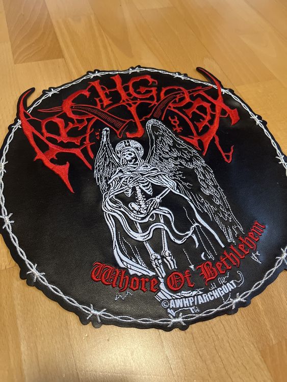 Archgoat backpatch offiziell blasphemy beherit (Neu (gemäss ...