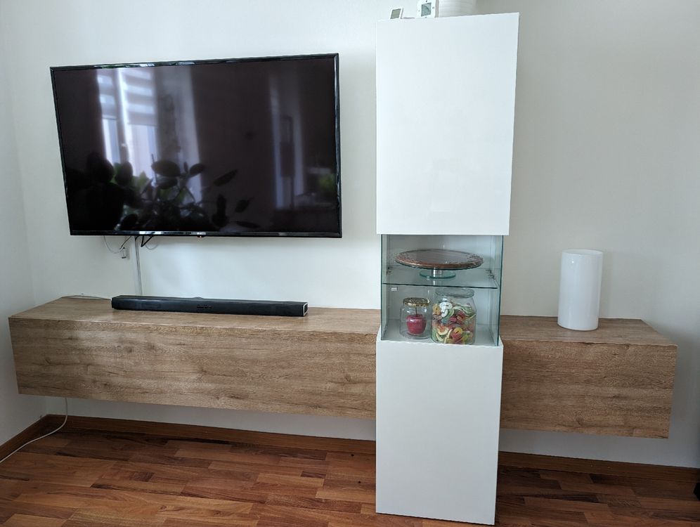 Design TV Bank Wand Wohnwand modern | Kaufen auf Ricardo