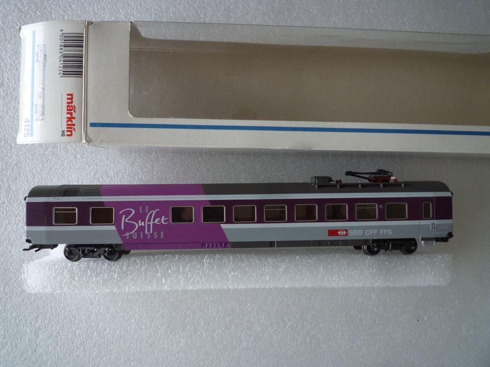 Märklin 4125 SBB Speisewagen LE BUFFET SUISSE - restaurant | Kaufen auf Ricardo