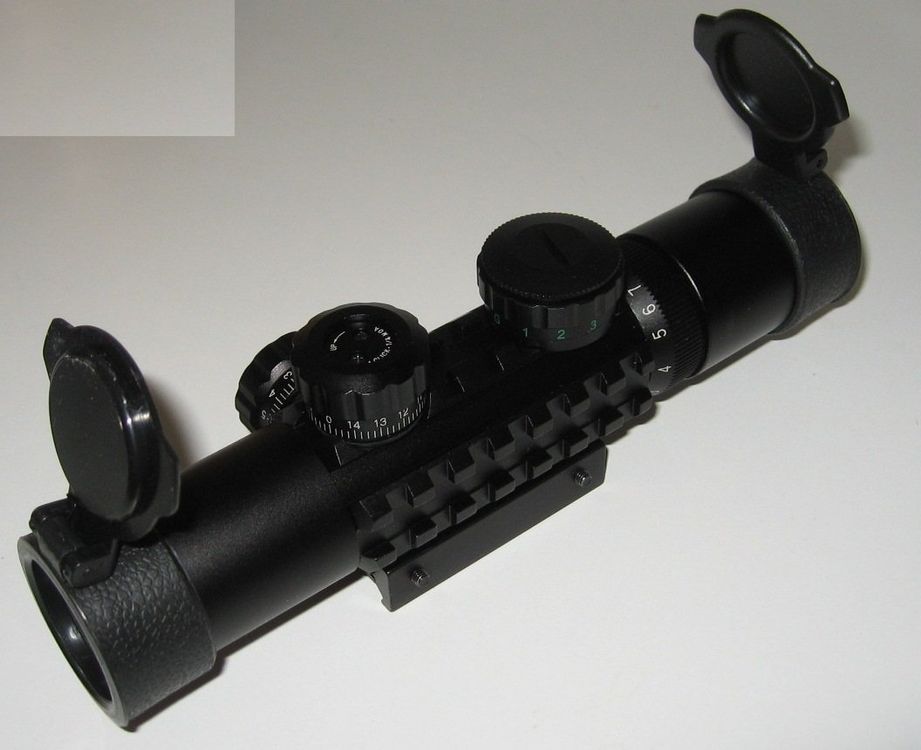 Zielfernrohr 3-9x26 mit beleuchteten Absehen und Schienen (Neu (gemäss ...