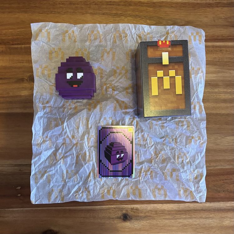 Minecraft Grimace Egg Figure | Kaufen auf Ricardo