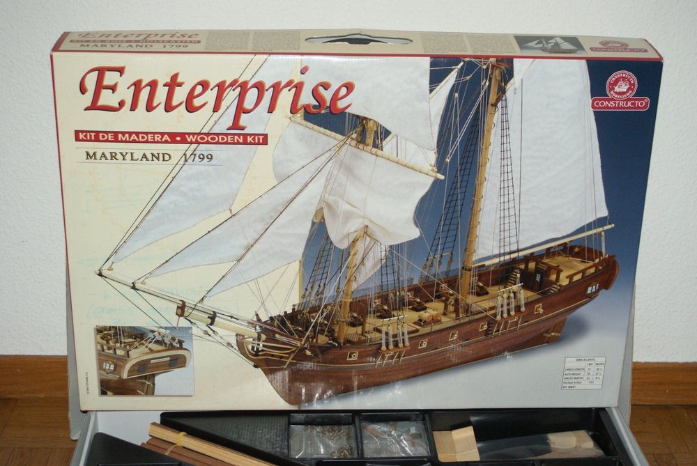 Constructo Holzbausatz Enterprise - 1799 (Neu und originalverpackt) in ...