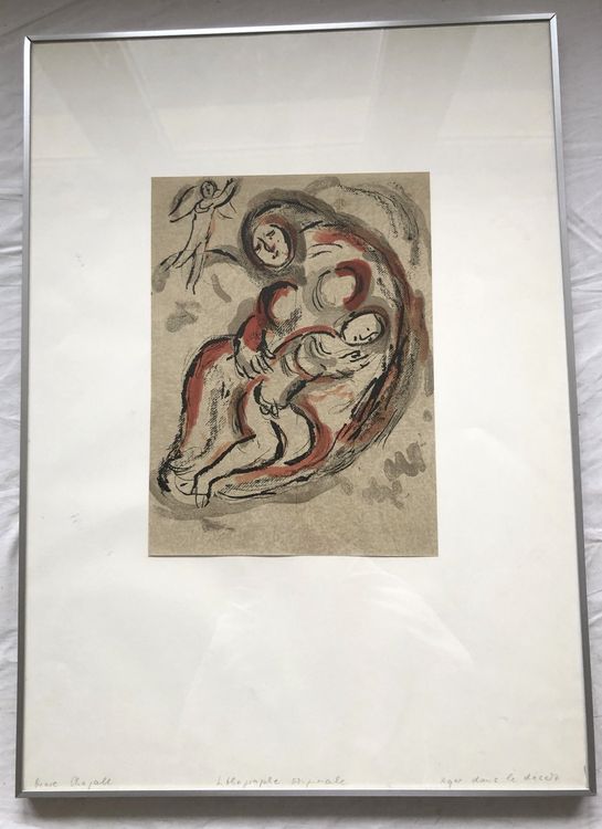 Marc Chagall - Original-Lithografie - "Ager dans le desert" | Kaufen auf Ricardo