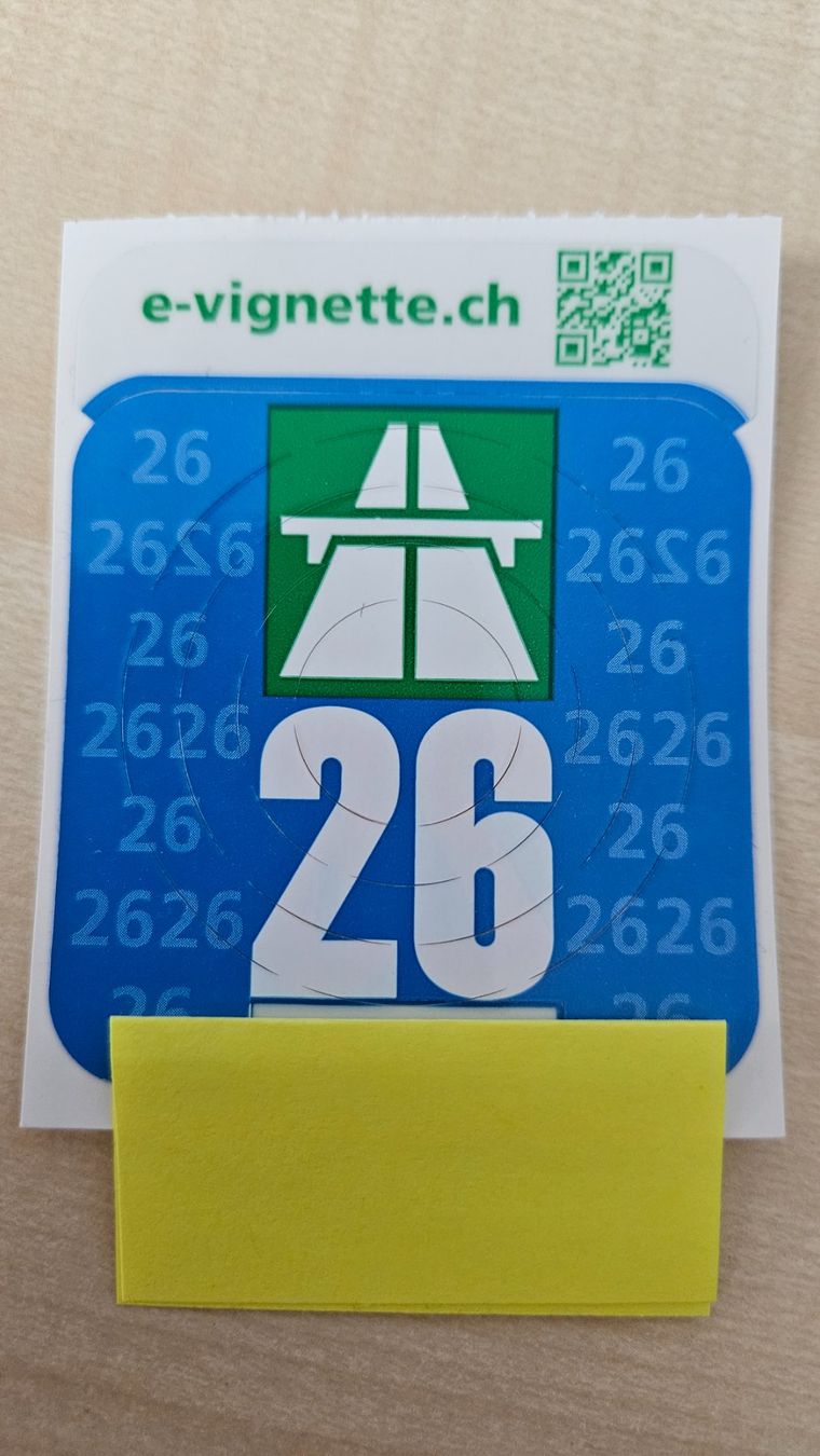 Autobahnvignette 2026 (Neu und originalverpackt) in Wallisellen für CHF ...