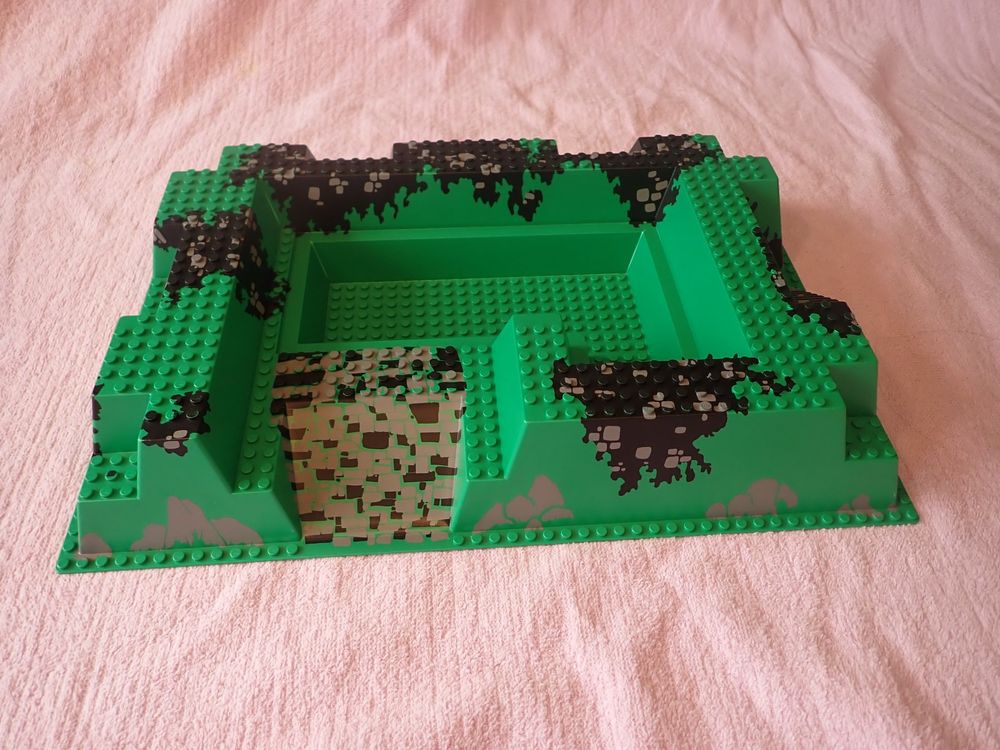 schöne alte Relief Platte 6090 von LEGO für Ritter Burg (Gebraucht) in ...