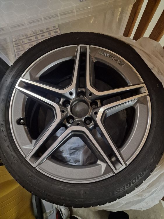Mercedes AMG Felgen C Class 18 " Sommer mit RDK Sensoren (Gebraucht) in ...