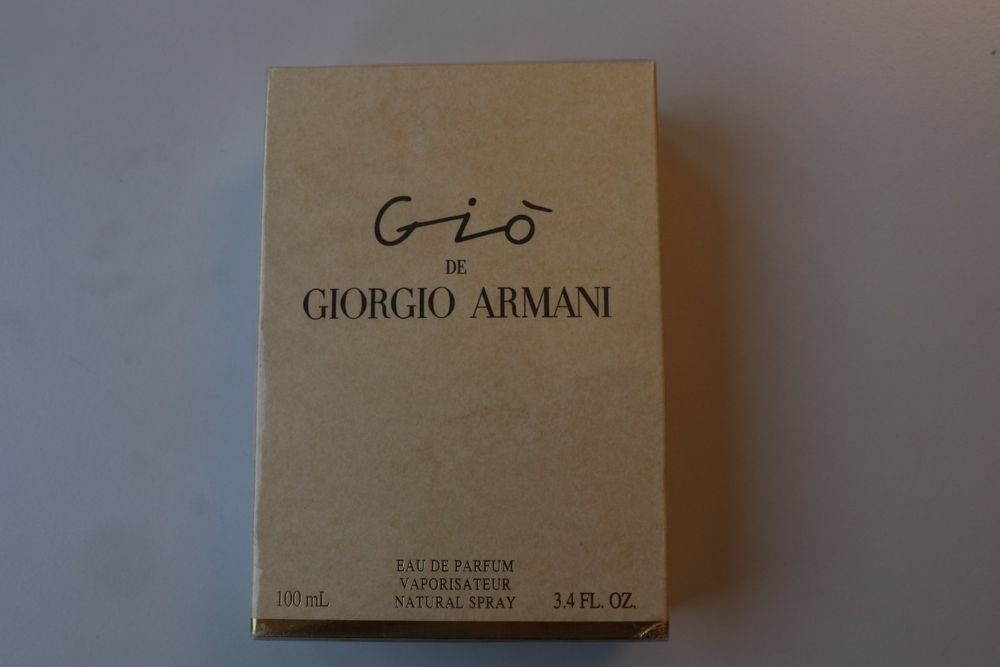 GIO GIORGIO ARMANI Eau de parfum 100ml (Neu und originalverpackt) in ...