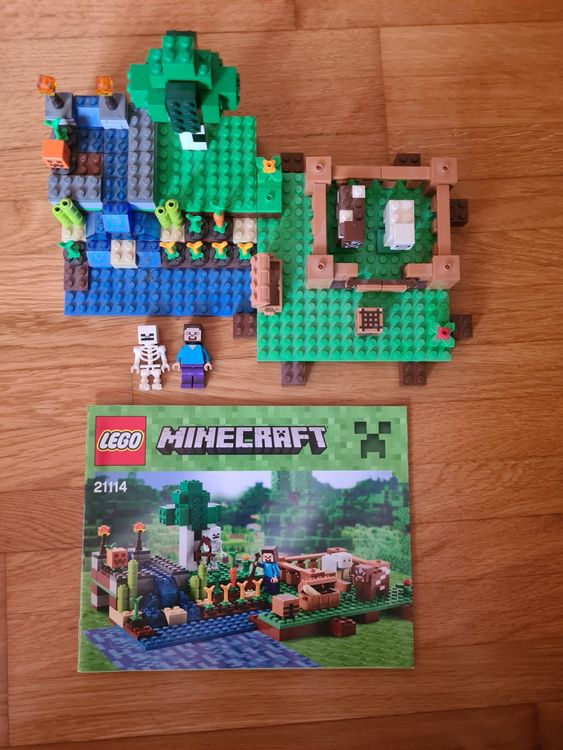 Lego 21114 Minecraft Die Farm (Gebraucht) in Therwil für CHF 15 – mit ...