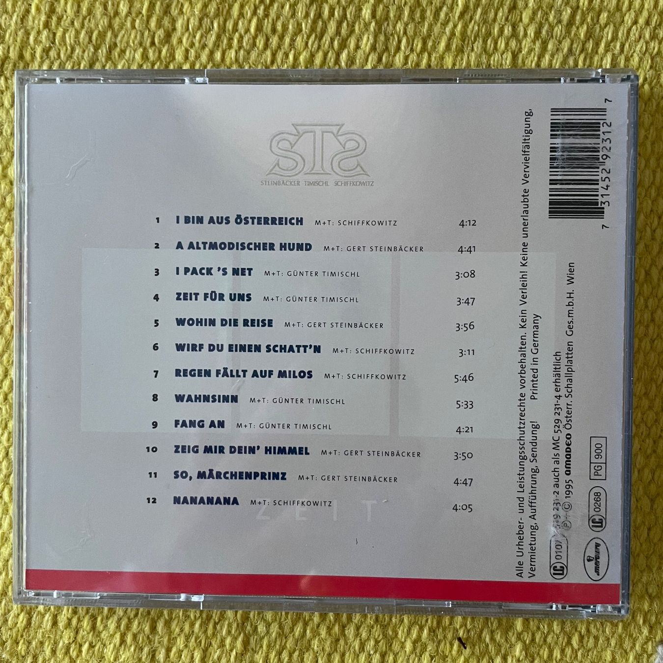 STS STEINBÄCKER TIMISCHL SCHIFFKOWITZ-ZEIT (Gebraucht) in ...