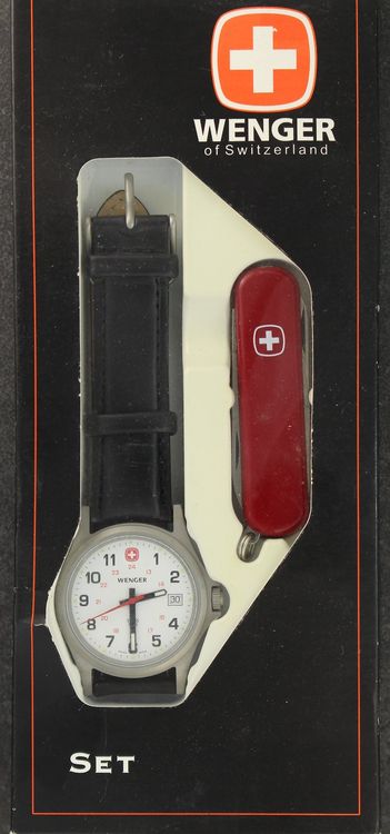Wenger Uhr Set Taschenmesser Sackmesser Selten Rar (Gebraucht) in ...