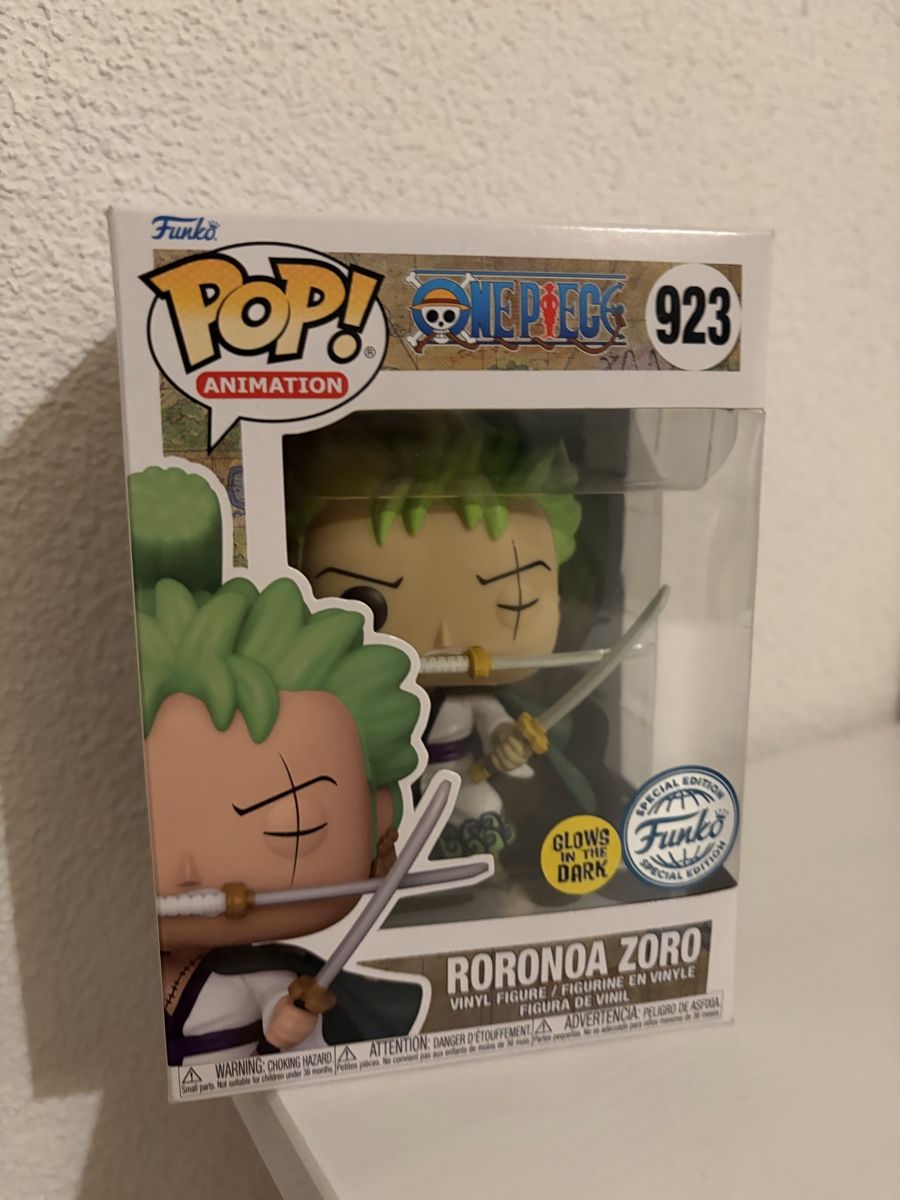 Funko Pop Roronoa Zoro #923 (Glow in the Dark) (Neu und ...