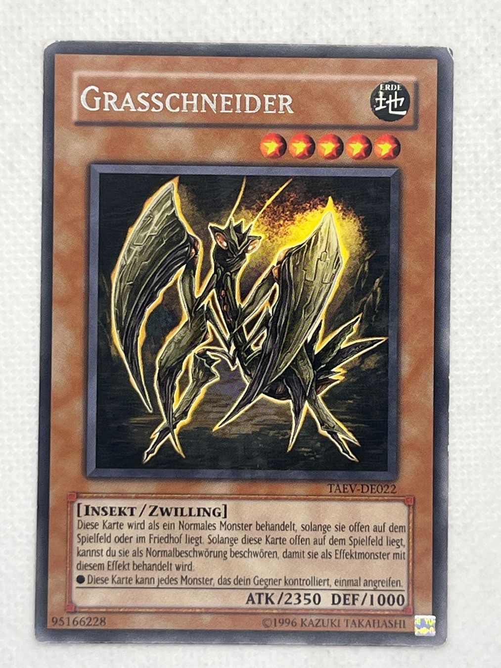Yu-Gi-Oh! Karte: Grassschneider - Selten! Top Zustand! (Gebraucht) in ...
