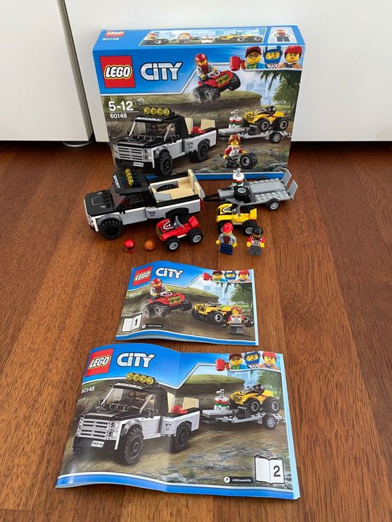 Lego City 60148 Quad-Rennteam (Gebraucht) in Niederrohrdorf für CHF 10 ...