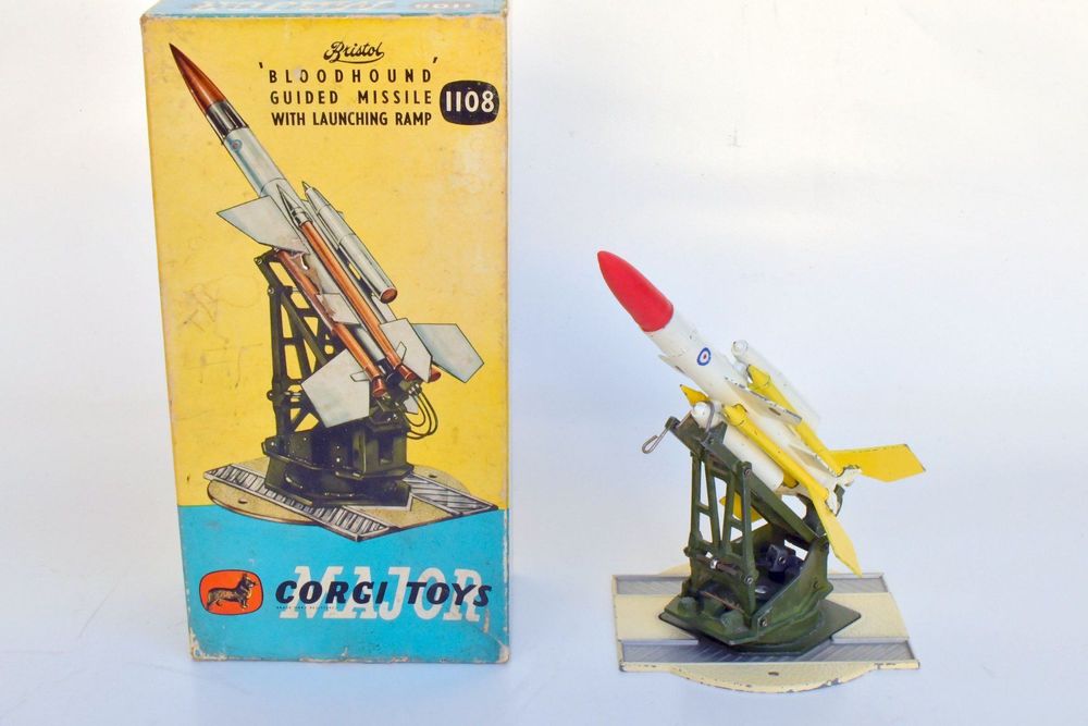 Corgi Toys Major 1108 Bloodhound Missile / Ramp (Gebraucht) in Basel ...