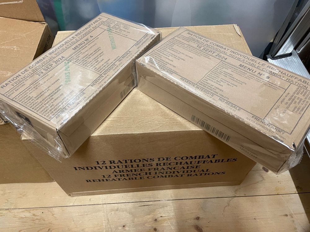 RCIR 2x / NATO MRE / Ration de combat, armée française | Acheter sur ...