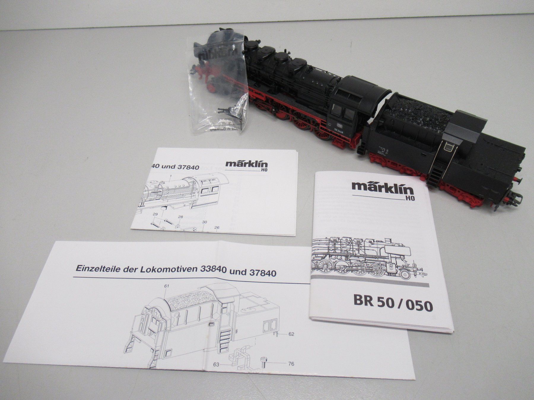 Märklin 33840 Dampflok BR50 Deutsche Bundesbahn Digital H0 (Gebraucht ...