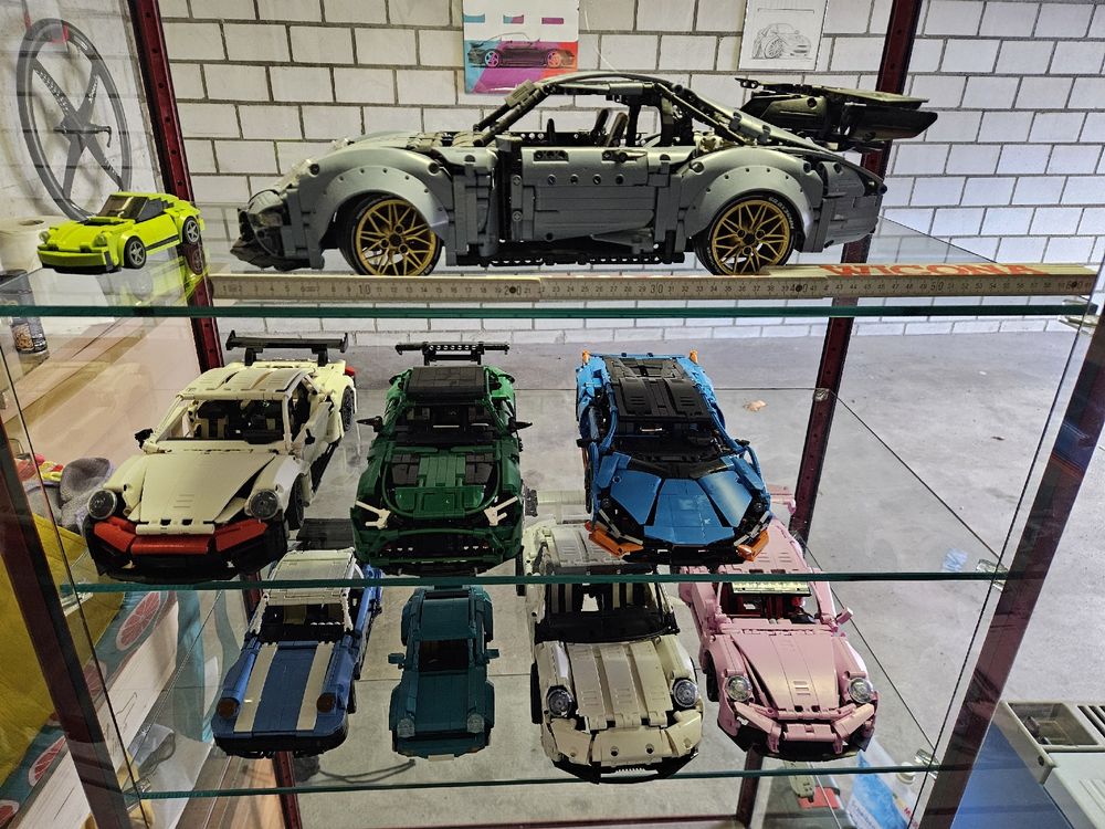 Klemmbaustein Sportwagen-Sammlung (10 Fahrzeuge) lego (Gebraucht) in ...
