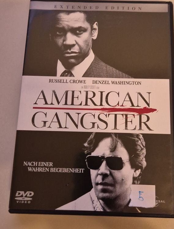 American Gangster DVD Extended Edition (Gebraucht) in Regensdorf für CHF 2 – mit Lieferung auf ...