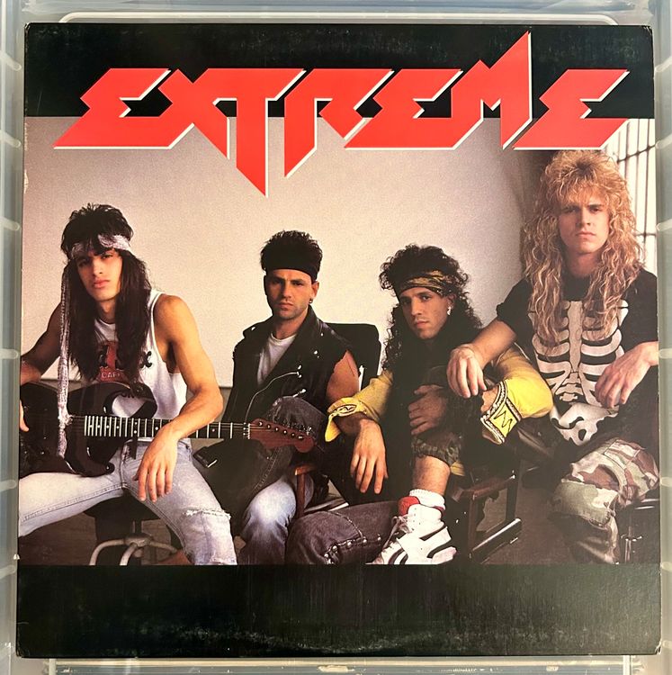 EXTREME „S/T“ VINYL LP Debut Album RAR! Nuno Bettencourt | Kaufen auf ...