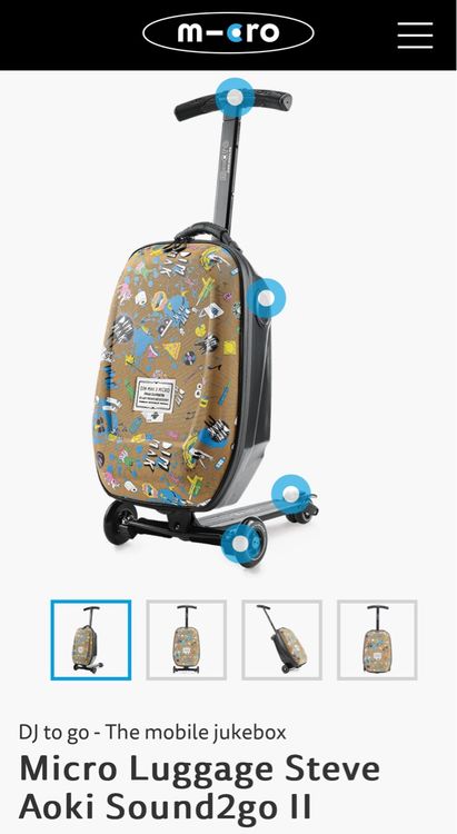 Micro Scooter Trolley Reisekoffer Neu Originalverpackt | Kaufen auf Ricardo