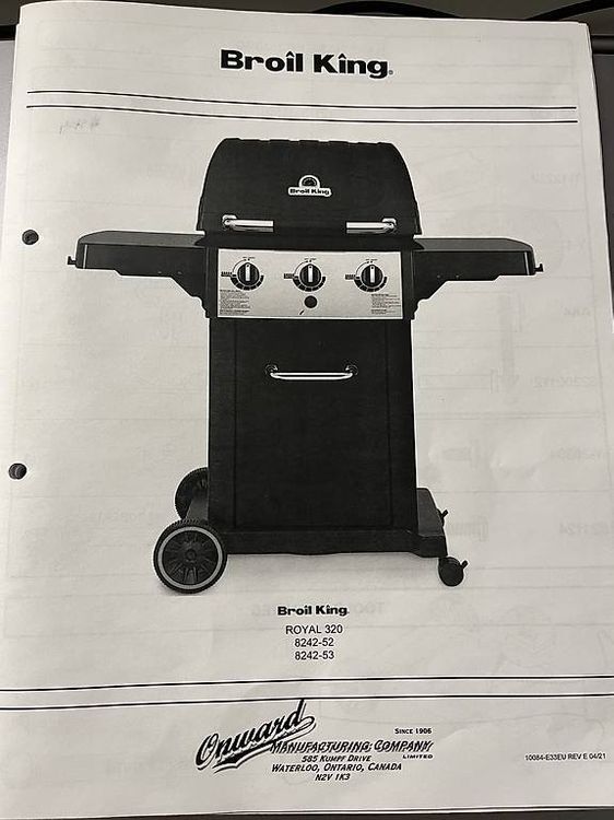 Gasgrill Broil King Royal 320 Black (Gebraucht) in Nottwil für CHF 210 – nur Abholung auf ...