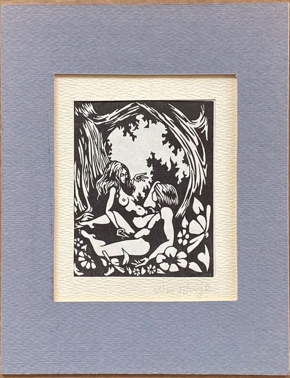 William MONJE Holzschnitt Handsigniert (Gebraucht) in Root für CHF 10 – mit Lieferung auf ...