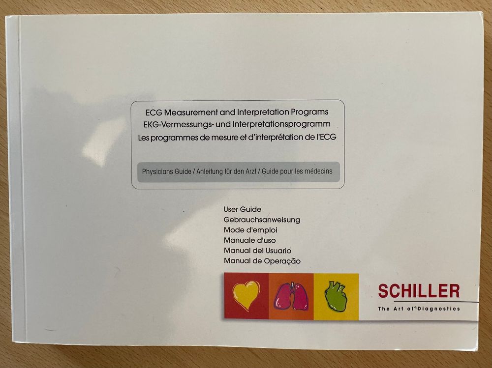 Schiller AT-101 12-Kanal-EKG | Kaufen auf Ricardo