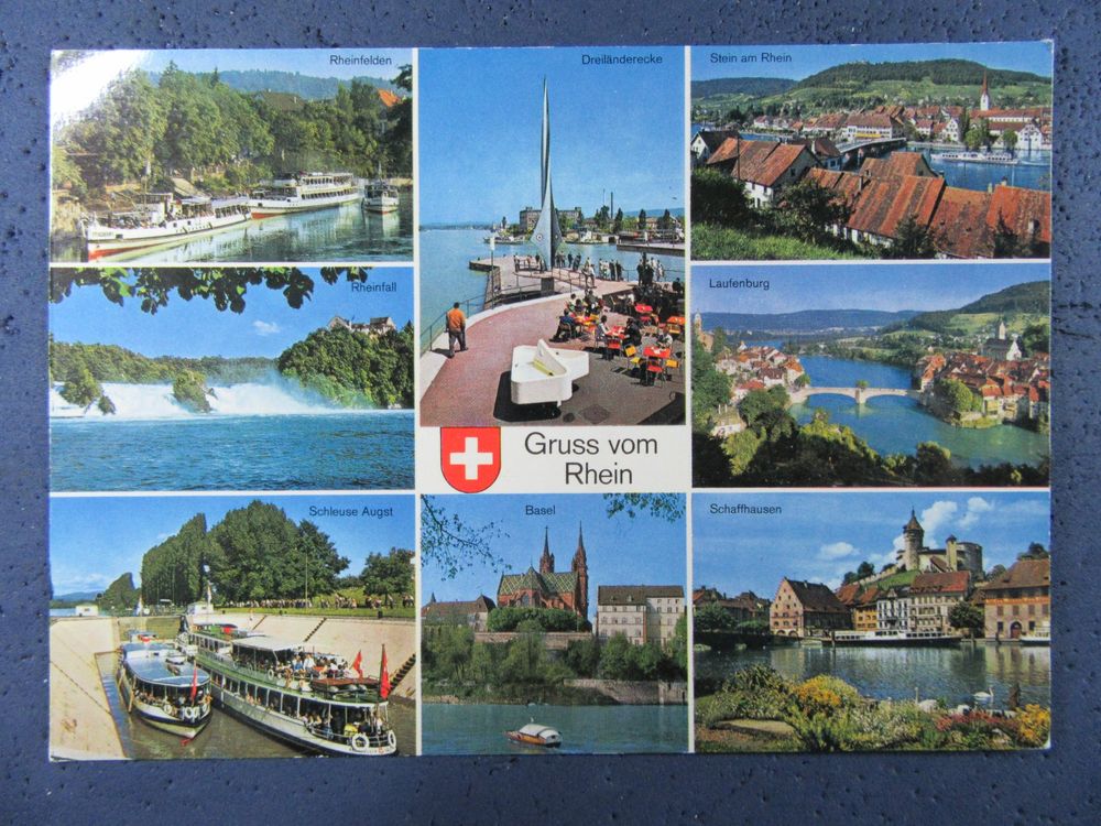 BASEL GRUSS VOM RHEIN AK BS (Gebraucht) in Ettingen für CHF 0.45 – mit Lieferung auf Ricardo kaufen