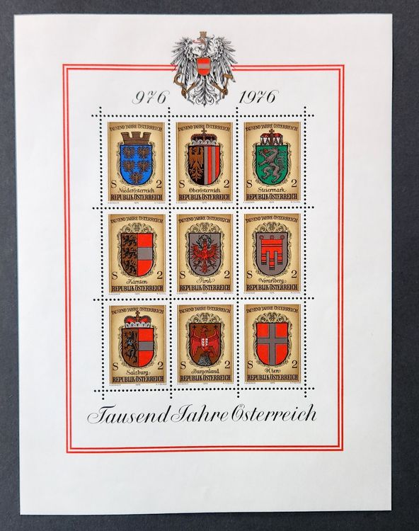 Österreich-Mi Block 4 ** (1976) (Neu (gemäss Beschreibung)) in Hittnau für CHF 2 – mit Lieferung ...