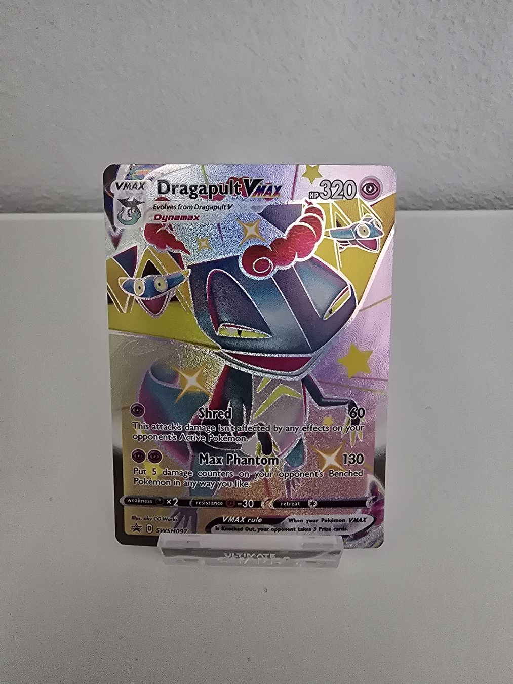 Pokémon Dragapult VMAX Promo Karte - Top Zustand! Selten! (Neu (gemäss ...