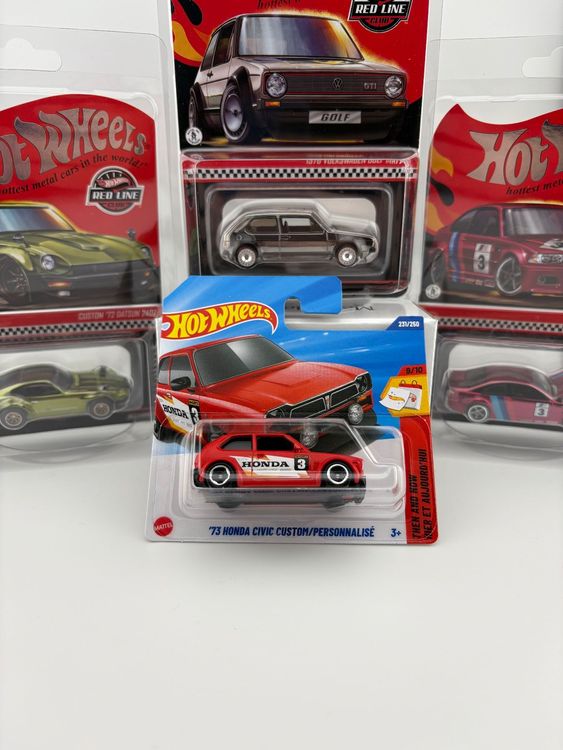 Hot Wheels 73 Honda Civic Custom - 2025 - 231/250 (Neu und ...
