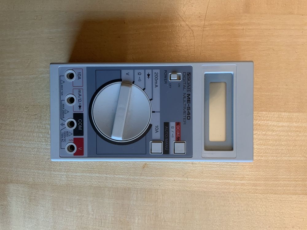 Multimeter SOAR ME-540 made in Japan (Gebraucht) in Adliswil für CHF 9. ...