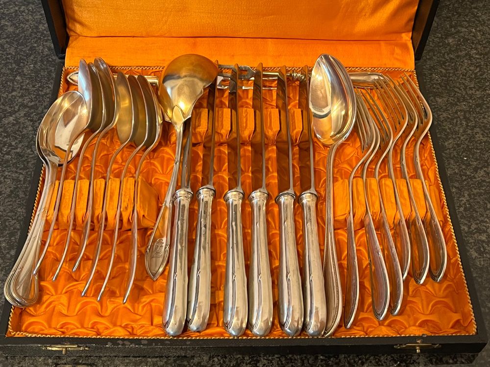 ca. 1.6kg Silberbesteck Set 0.800 Silber | Kaufen auf Ricardo