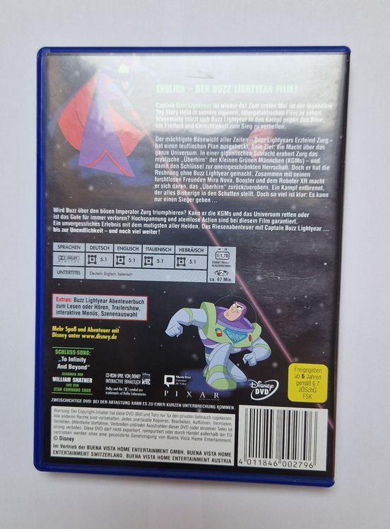 Captain Buzz Lightyear Star Command, DVD (Gebraucht) in Oberdorf BL für CHF 4 – mit Lieferung ...