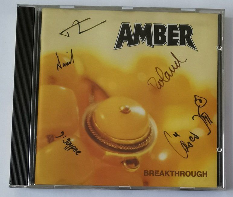 Amber – Breakthrough (CD, mit Autogrammen) (Gebraucht) in Wilen b ...