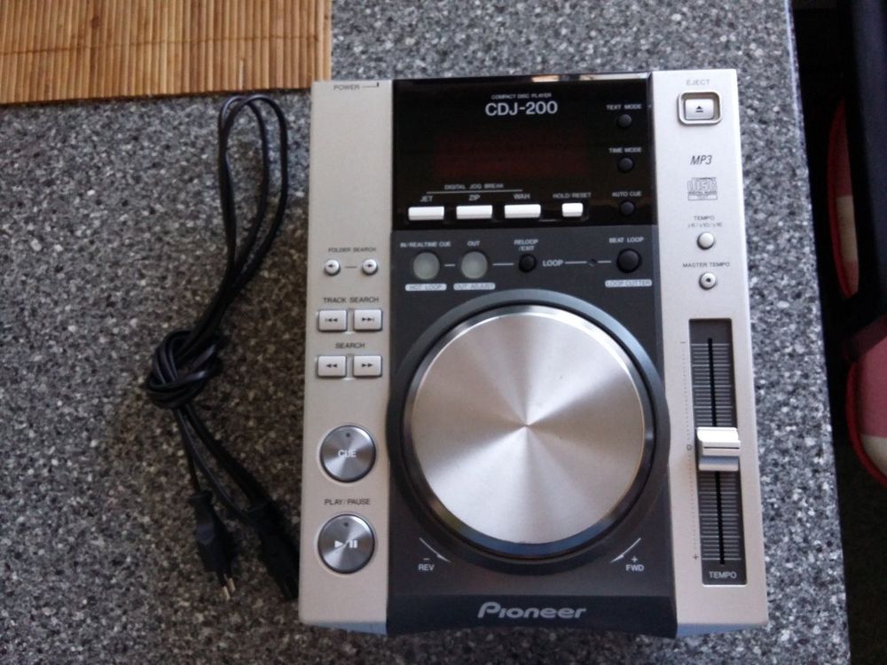 Pioneer CDJ-200 DJ CD Player mit MP3 | Kaufen auf Ricardo