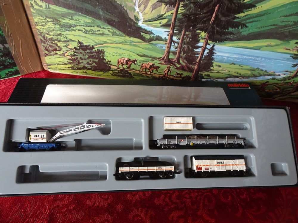 Märklin mini club 82517 Sersa Wagenset Spur Z/int 34 (Gebraucht) in ...