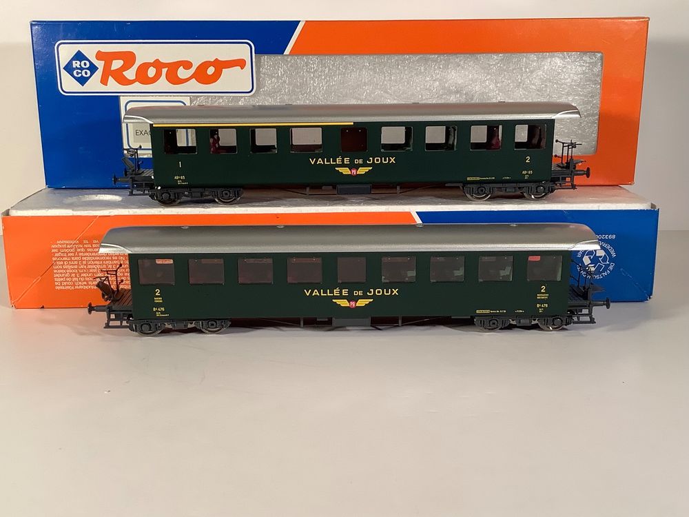 Roco SBB Vallée de Joux : 2 Wagen ABi & Bi Seetalwagen, neu | Kaufen auf Ricardo