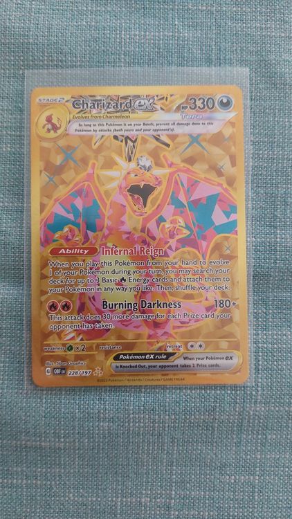 Gold Charizard ex Obsidian Flames (Neu (gemäss Beschreibung)) in ...